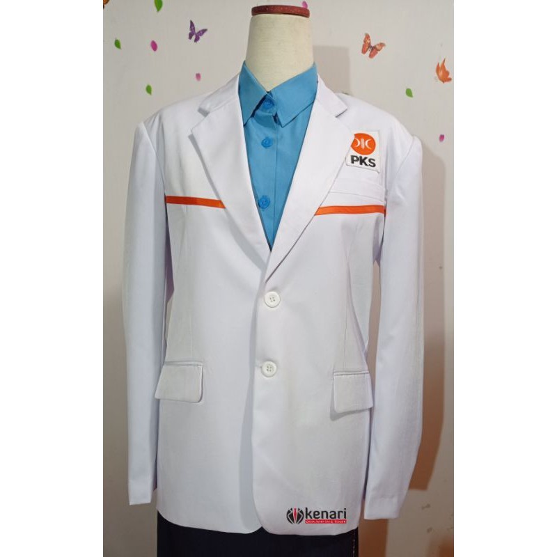 Jas PKS Model Terbaru untuk Akhwat size XS - 3XL Jas PKS New Perempuan
